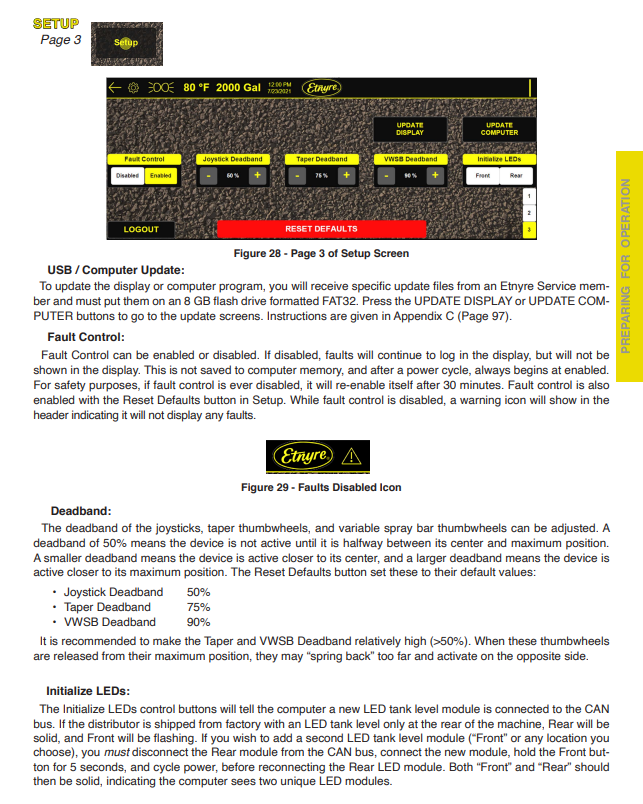 Preparing for Operation Instructions – Etnyre International Ltd.